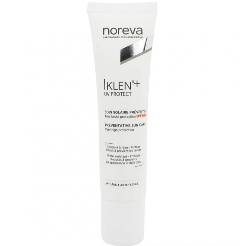 Noreva Iklen + Protector solar preventivo resistente al agua SPF50 ...