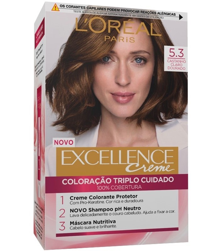 L'Oréal Paris Excellence Cream Color Treatment Triple Care SweetCare