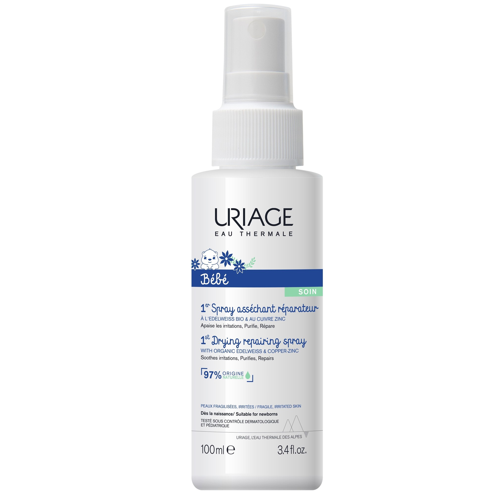 مواصفات و سعر Uriage Baby 1re Cu-Zn + Anti-Irritation Baby Spray 100mL ...