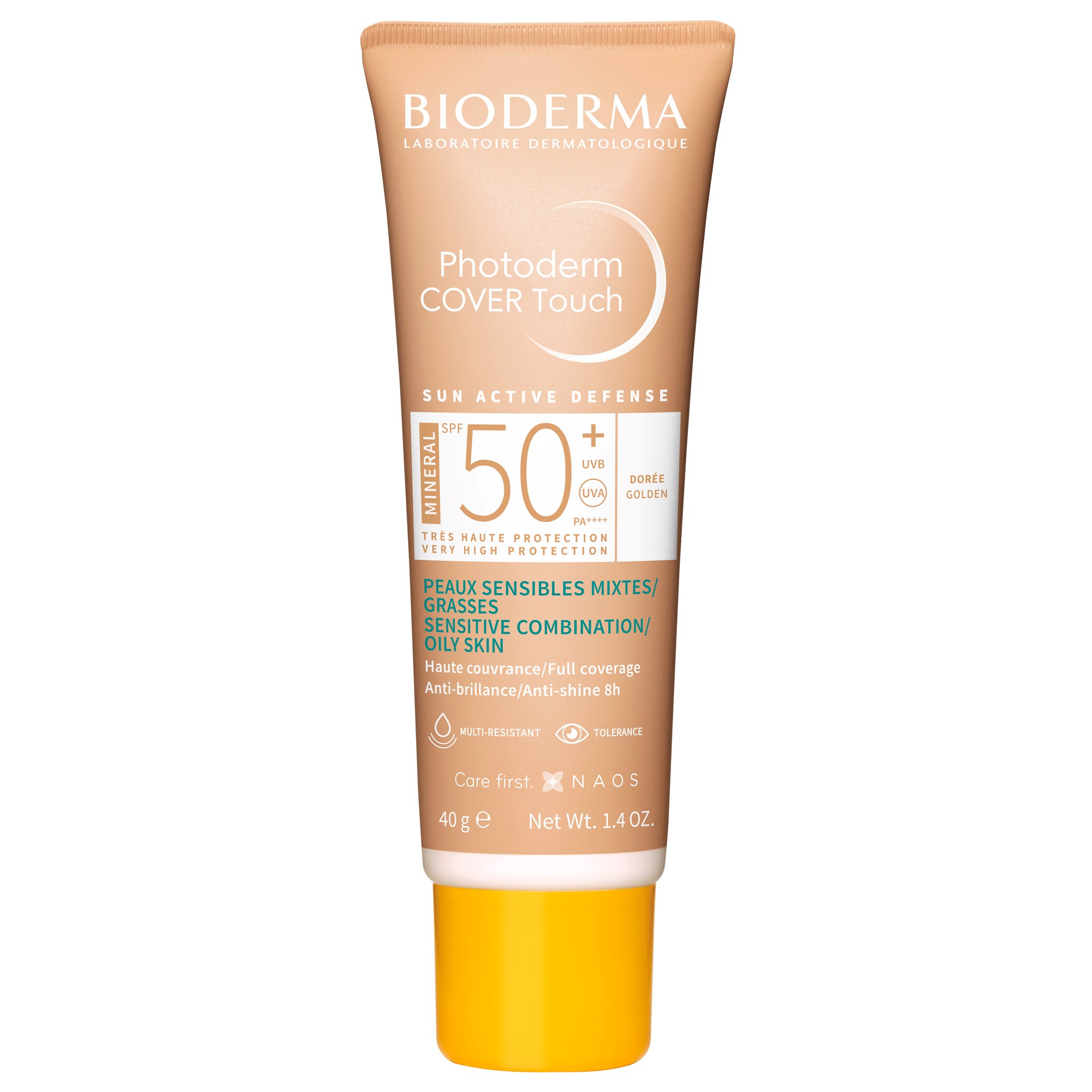 Bioderma Photoderm Cover Touch SPF50+ Mineral Tint Sunscreen 40g ...