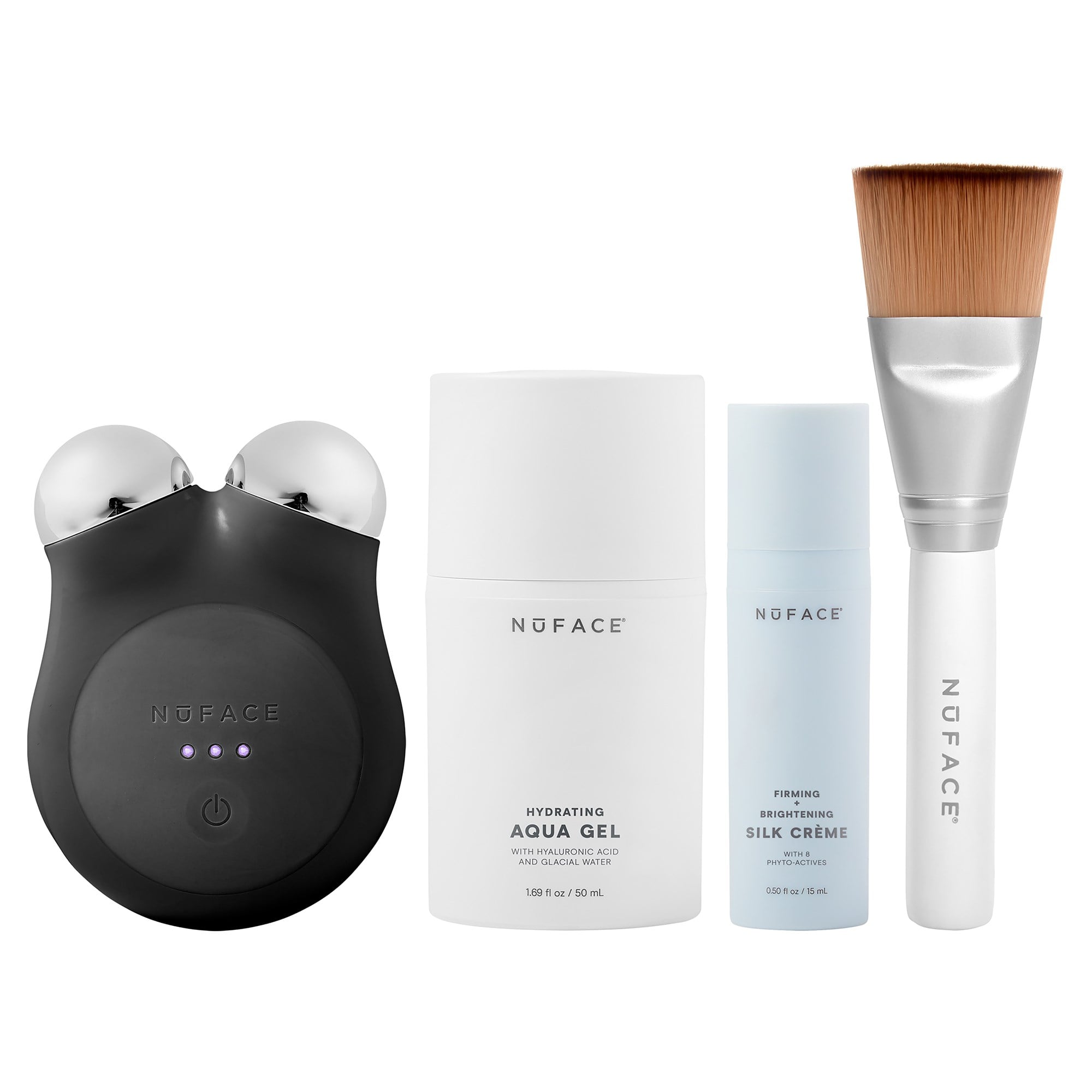 Nuface Mini+ Starter Kit Smart Petite Facial Toning SweetCare