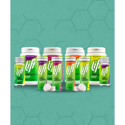 Lift Raspberry Glucose Tablets SweetCare United States