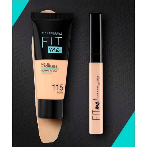 Maybelline Base de Maquillaje Fit Me Matte + Poreless SweetCare