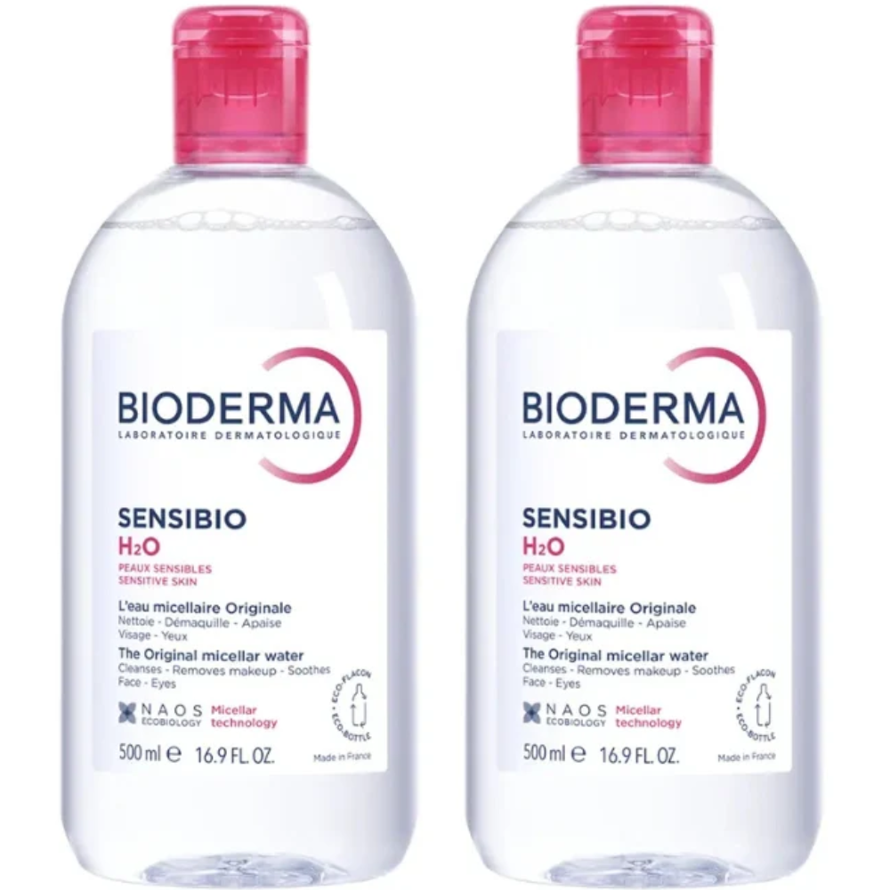 Bioderma Sensibio H20 Solution Micellaire Nettoyante Pour Peau Sensible ...