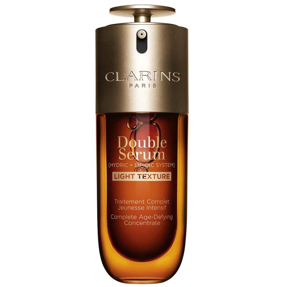 Clarins Double Sérum Anti-âge Soin Global Texture Légère SweetCare France
