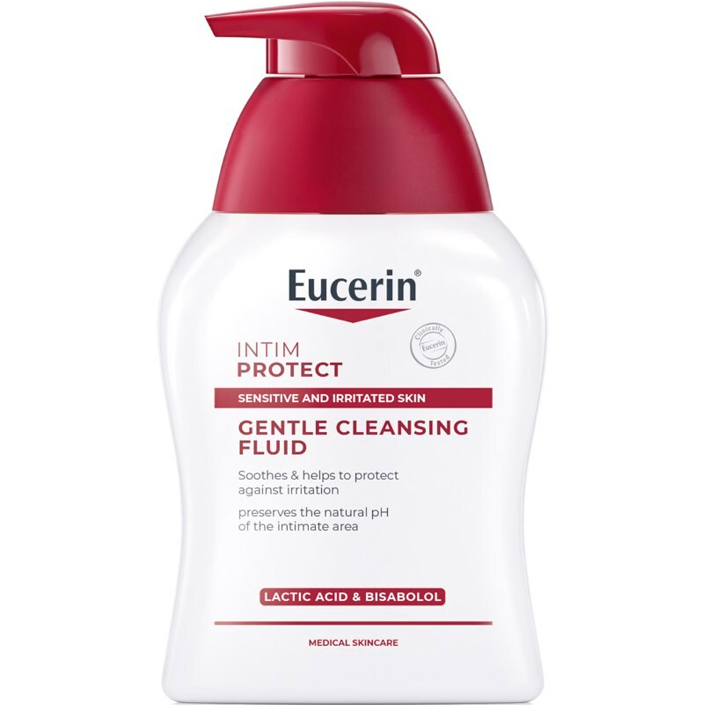 Eucerin pH5 Intim Protect Gentle Cleansing Fluid for Sensitive Skin ...