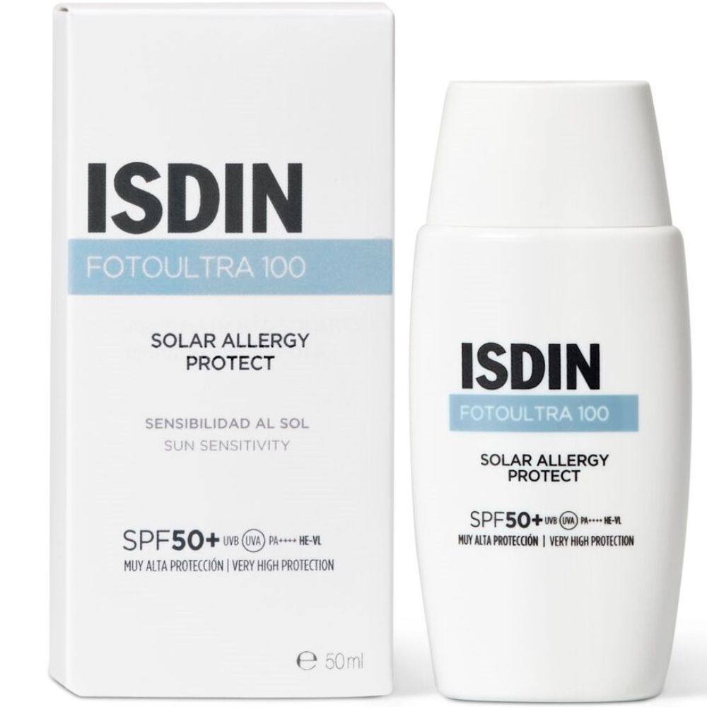 Isdin Fotoultra 100 Solar Allergy Fusion Fluid SPF 50 + SweetCare ...