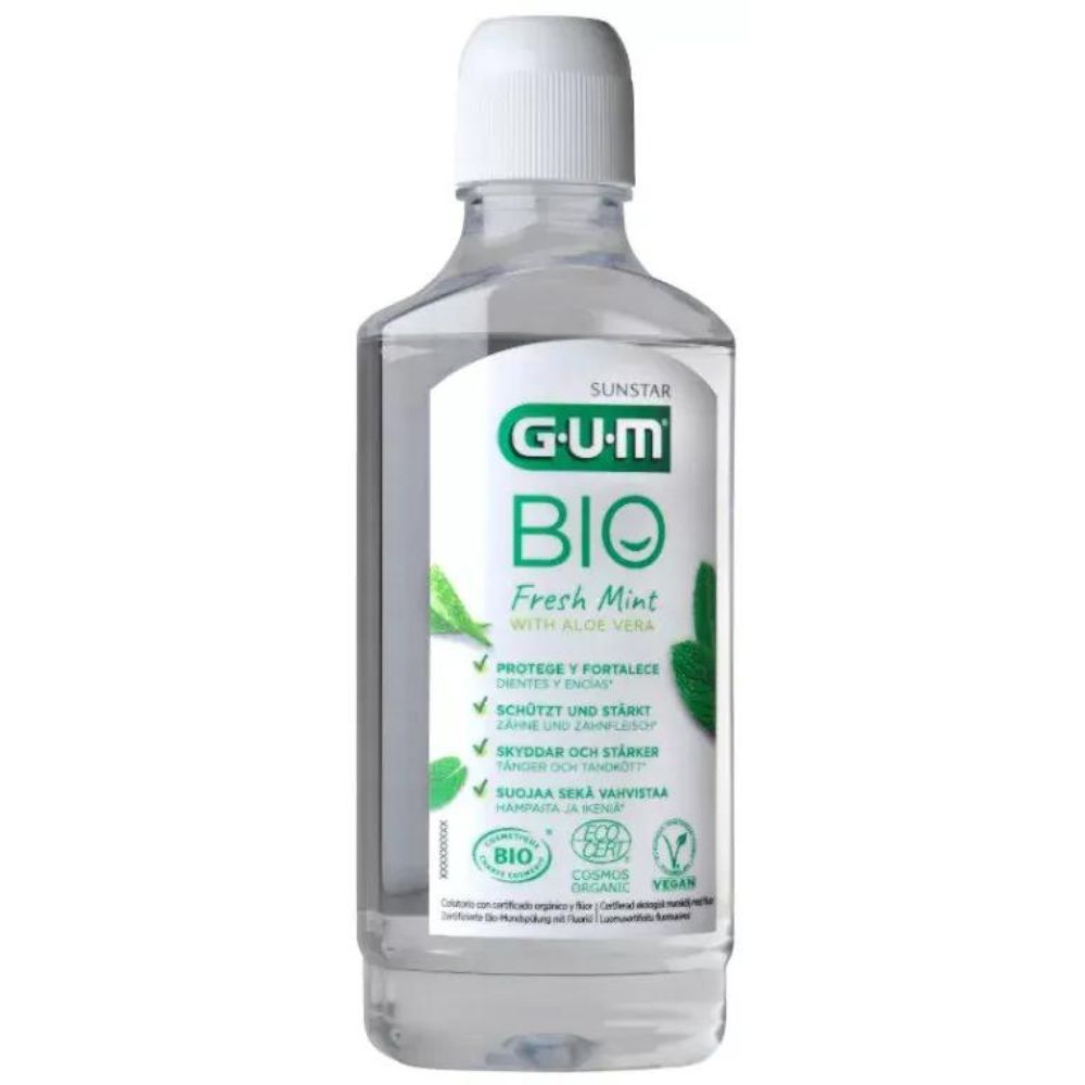 Gum Bio Fresh Mint Mouthwash with Aloe Vera - SweetCare United Kingdom