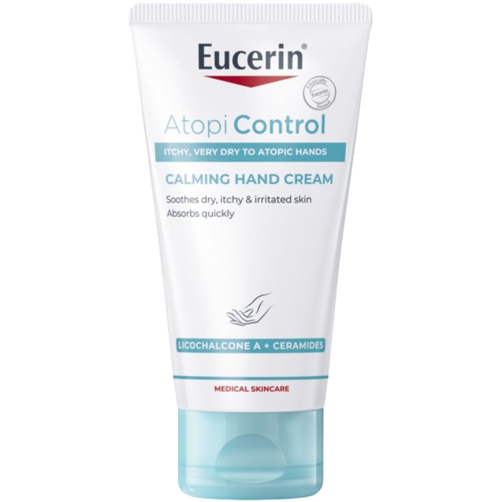 Eucerin Atopicontrol Hand Cream for Dry and Irritated Skin - SweetCare ...