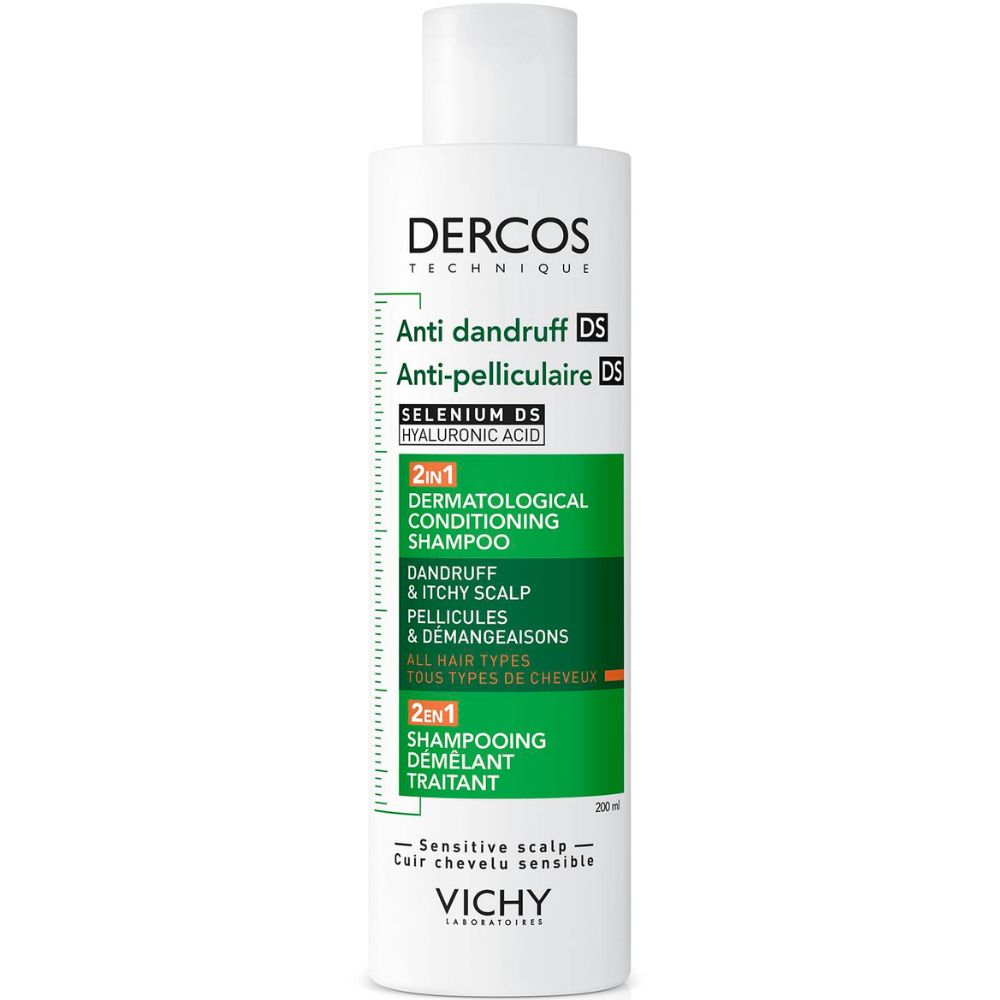 Dercos Anti-Dandruff DS 2 in 1 Shampoo + Condicioner SweetCare United ...