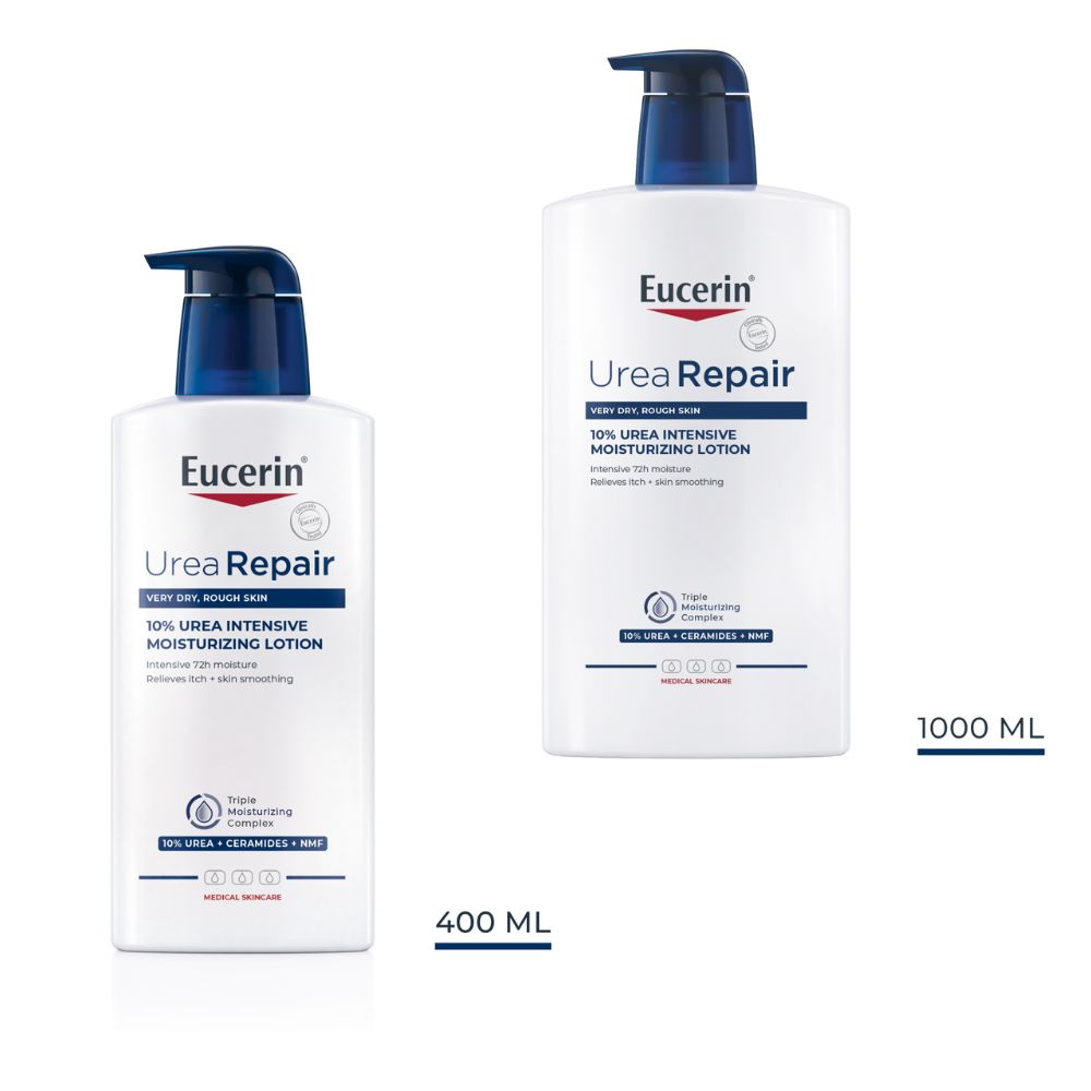 UreaRepair PLUS 10% Urea Lotion Immediate Dry Skin Relief - Eucerin ...