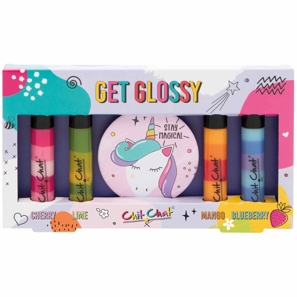 Chit Chat Get Glossy Multicoloured and Fragranced Lip Glosses ...