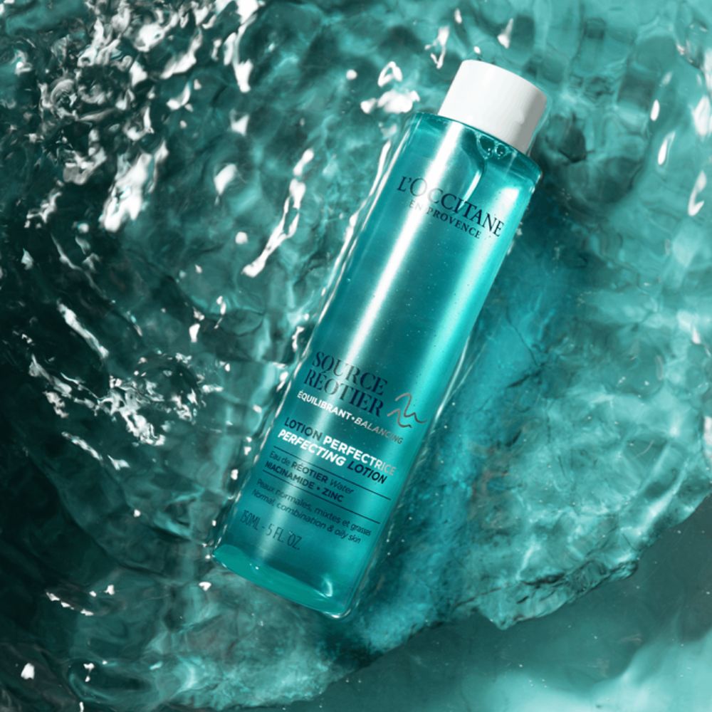 L'Occitane Source Réotier Perfecting Lotion Balancing SweetCare Australia