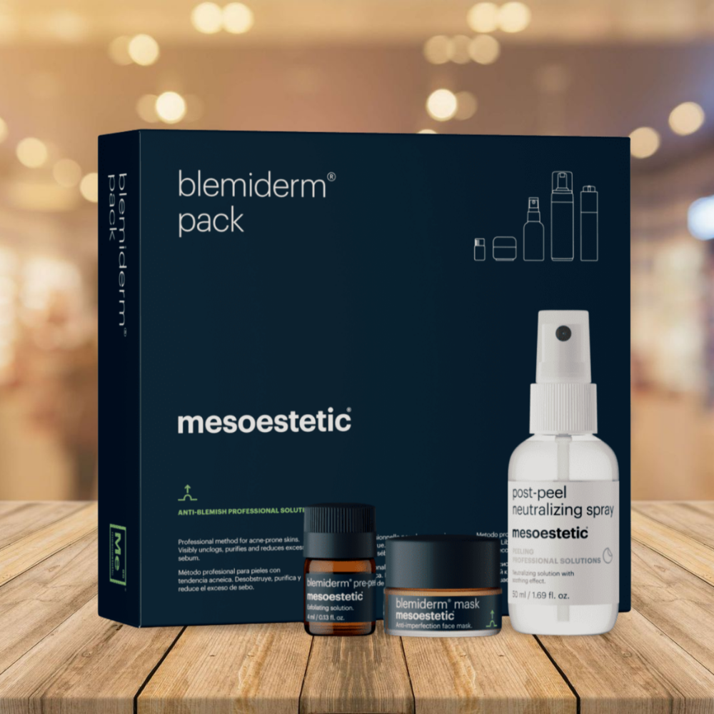Mesoestetic Blemiderm Pack - Professional Use Anti-Blemish - SweetCare ...
