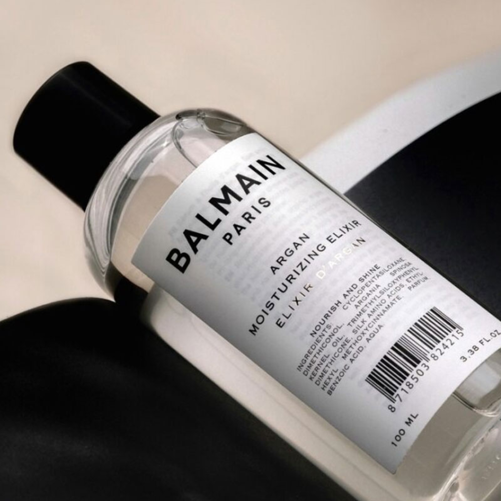 Balmain Moisturizing Argan Elixir Hair Oil Smoothness - SweetCare ...