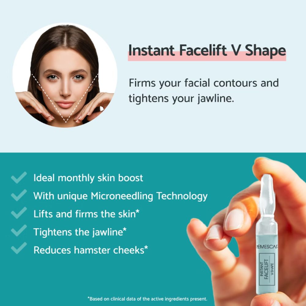 Remescar Instant Facelift V-Shape with Microneedling Technology ...