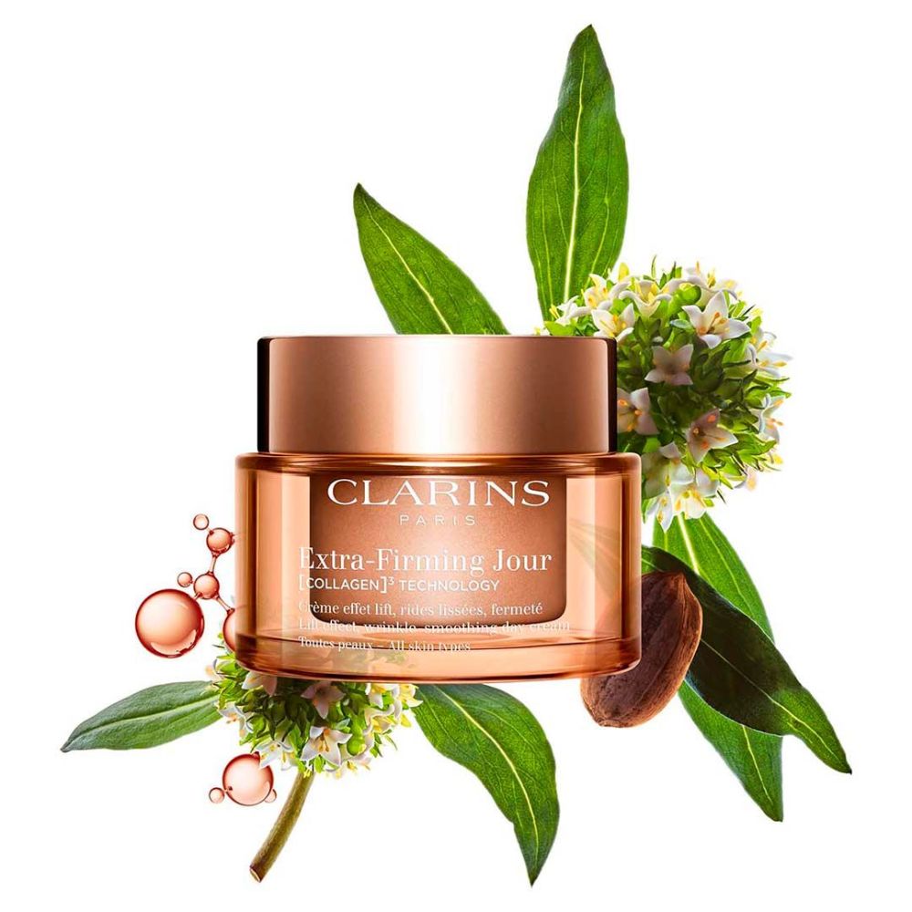 Clarins Crème de jour anti-rides Extra-Firming Jour [Collagen]³ ...