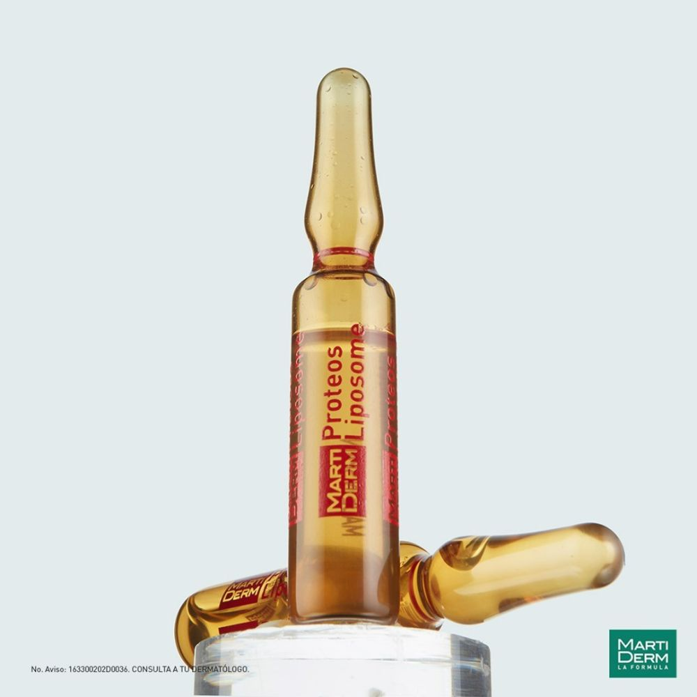 Martiderm The Originals Ampollas de liposomas Proteos para pieles ...