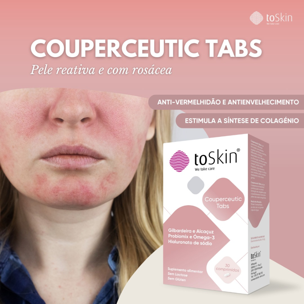 ToSkin Couperceutic Food Supplement for Redness Skin - SweetCare Albania