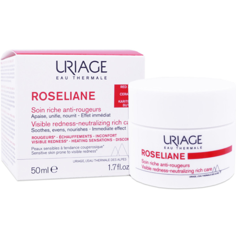 Uriage Roséliane Rich Cream Anti-Redness Sensitive Skin - SweetCare ANGUILA