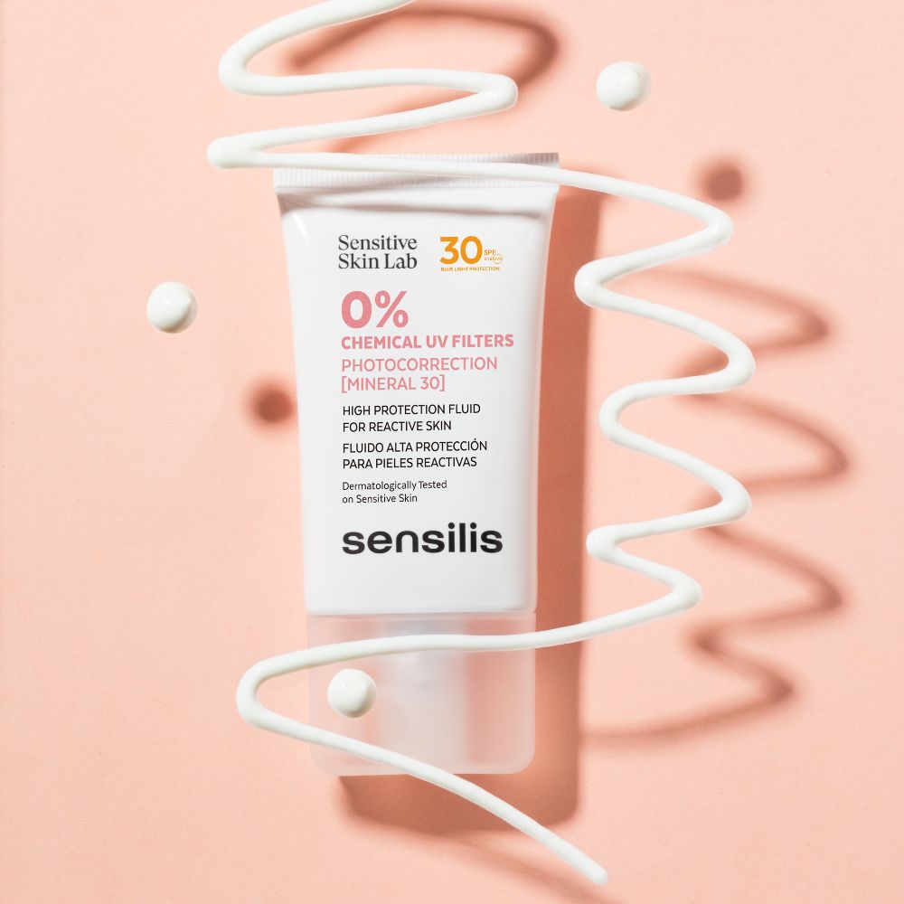 Sensilis Photocorrection [Mineral 30] 0% Chemical UV Filters SPF30 ...
