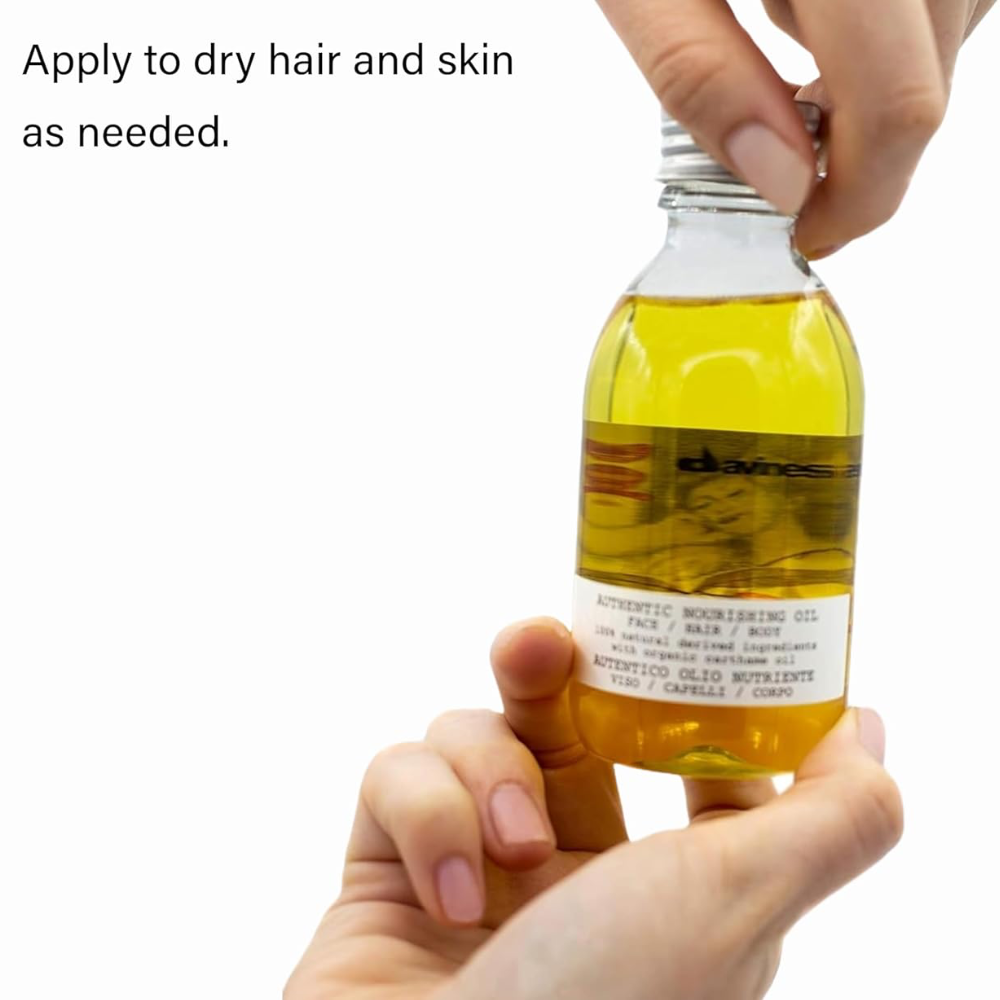 Davines Authentic Formulas Nourishing Oil for All Hair and Skin Types ...