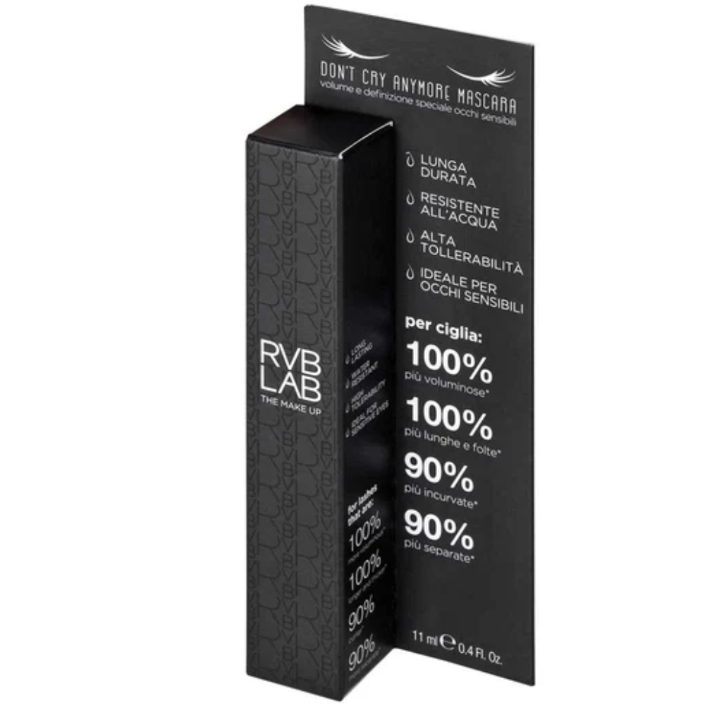 RVB LAB Mascara pour cils Don't Cry Anymore Waterproof - SweetCare Reunion