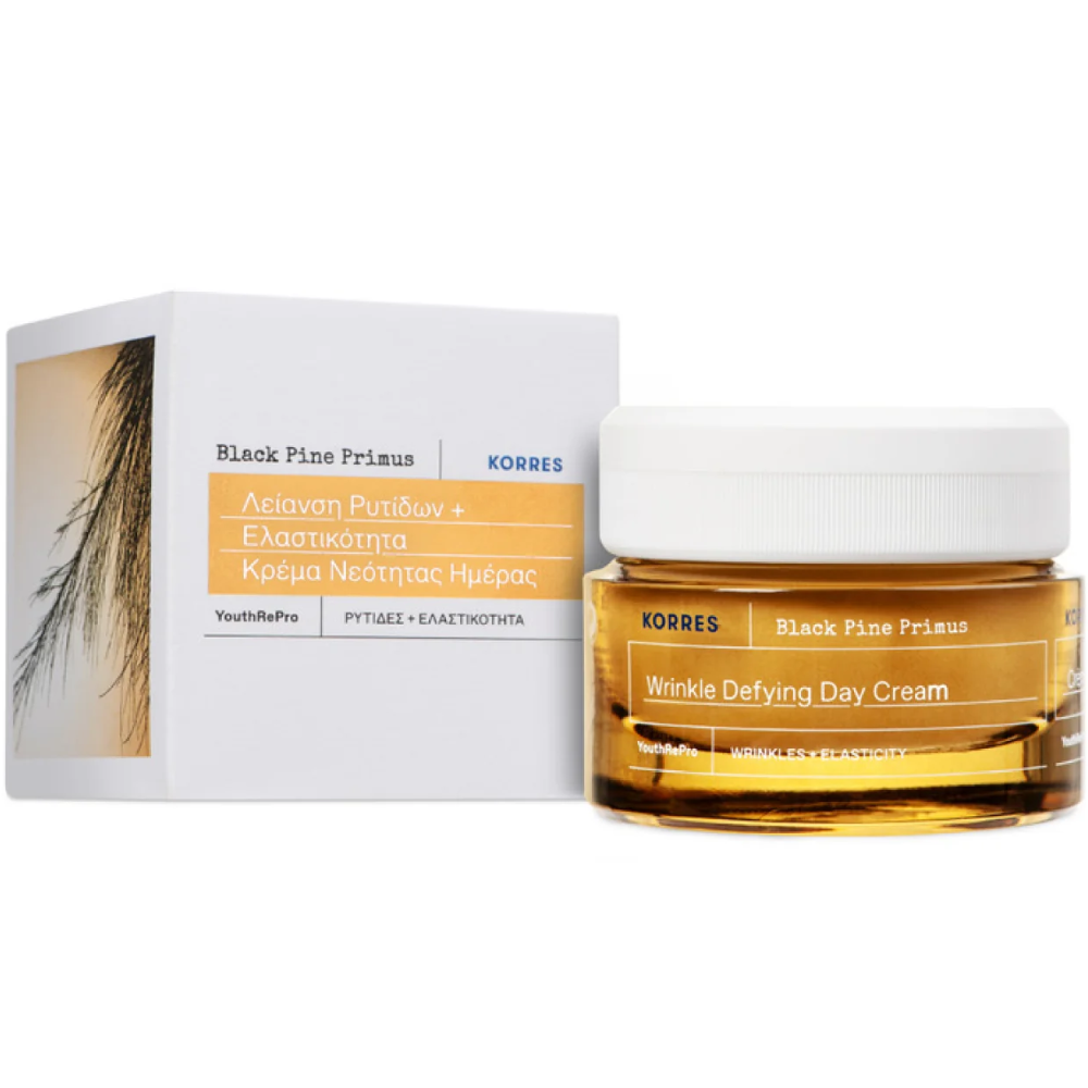 Korres Black Pine Primus Wrinkle Defying Day Cream - SweetCare Georgia