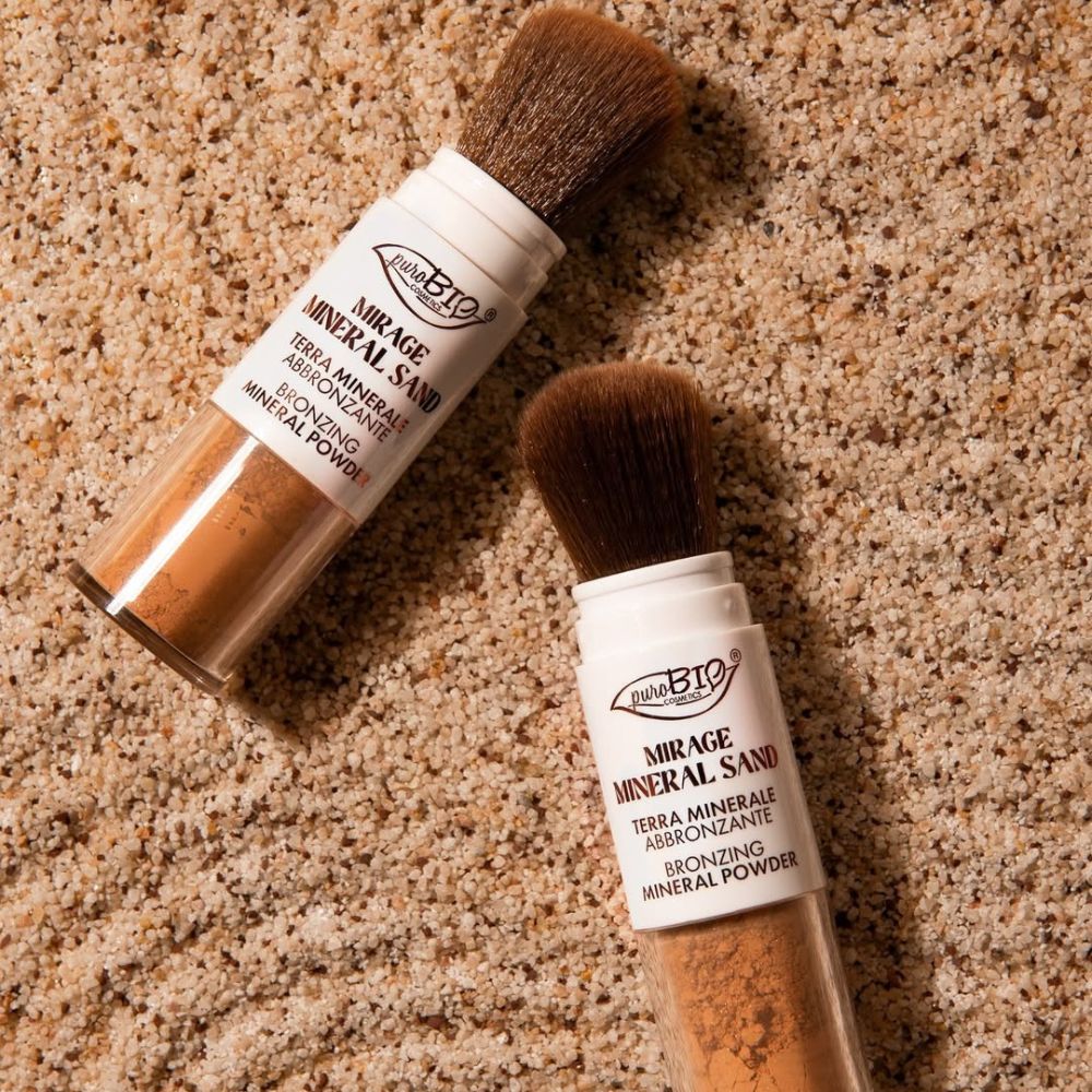 puroBio Mirage Mineral Sand Bronzing Mineral Powder for Face and Body ...