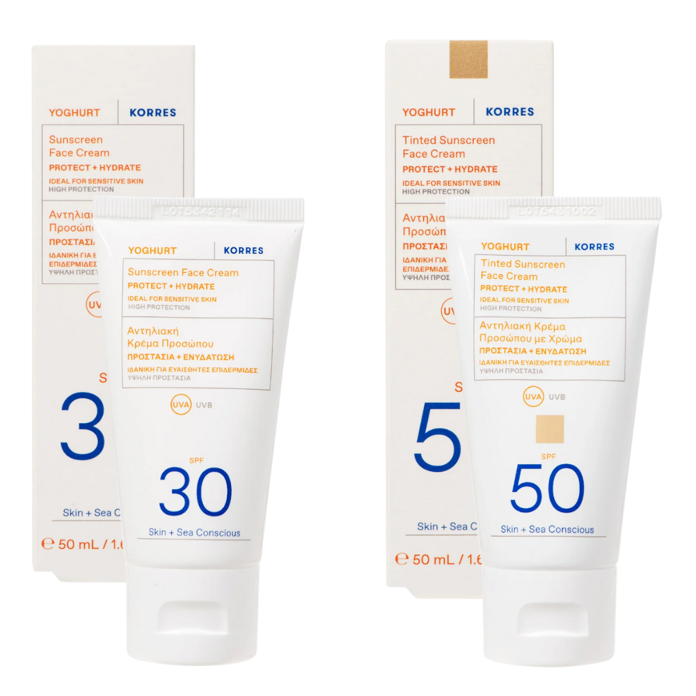 Korres Yoghurt Sunscreen Face Cream - SweetCare Aruba