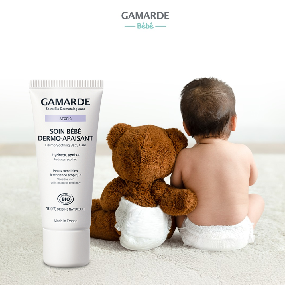 Gamarde Crème de soin dermo-apaisante pour bébés à la peau sensible ...