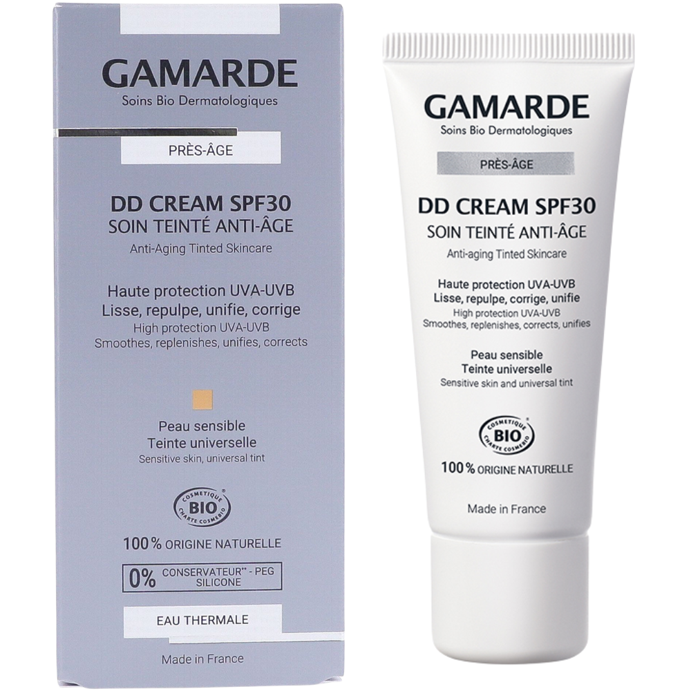 Gamarde DD Crema antiedad con color SPF30 - SweetCare Honduras