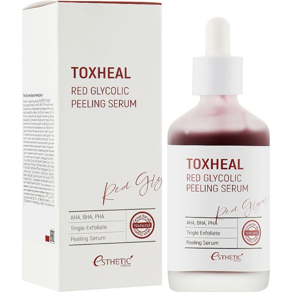 Esthetic House Toxheal Red Glycolic Peeling Serum - SweetCare Hungary