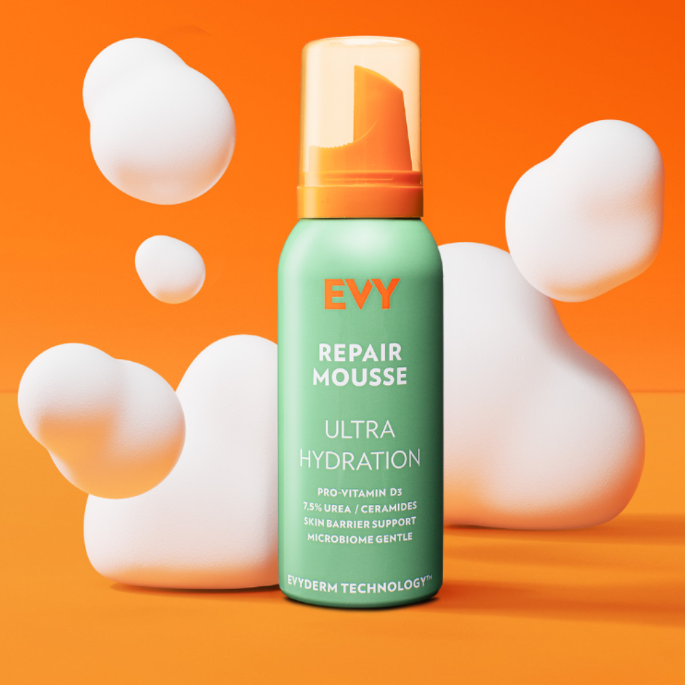 Evy Technology Repair Mousse Ultra Hydration Face and Body - SweetCare ...