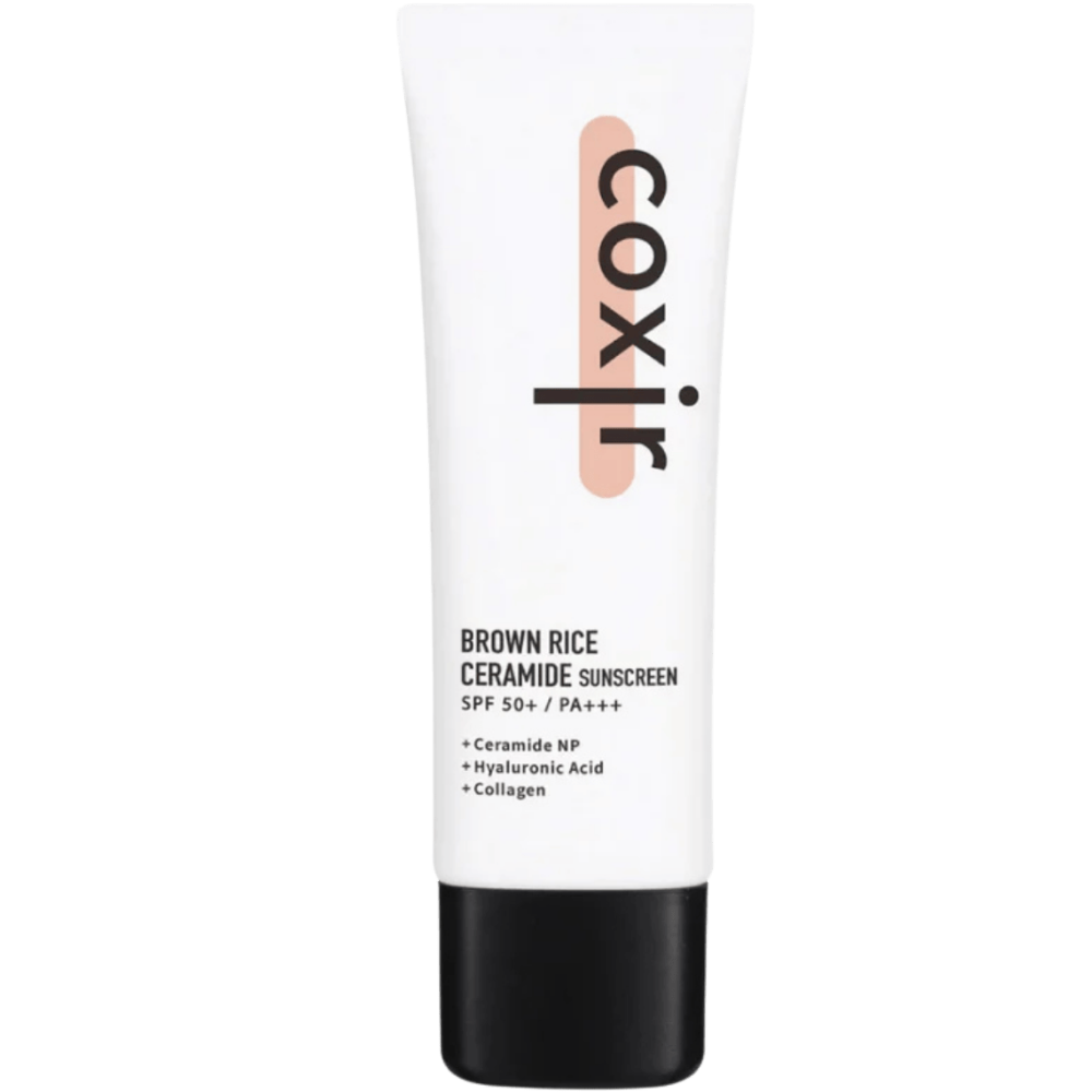 Coxir Brown Rice Ceramide Sunscreen SPF50+ PA+++ - SweetCare Malawi