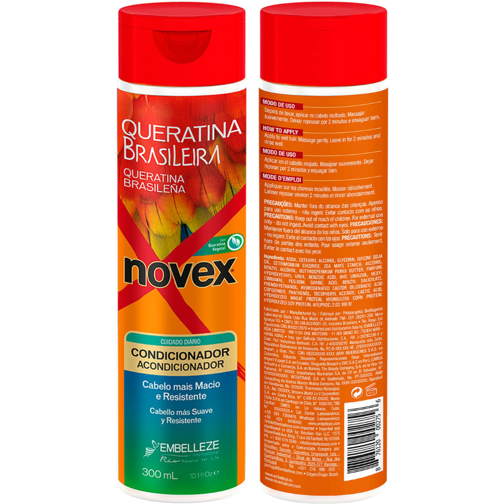 Novex Brazilian Keratin Hair Conditioner - SweetCare United Kingdom