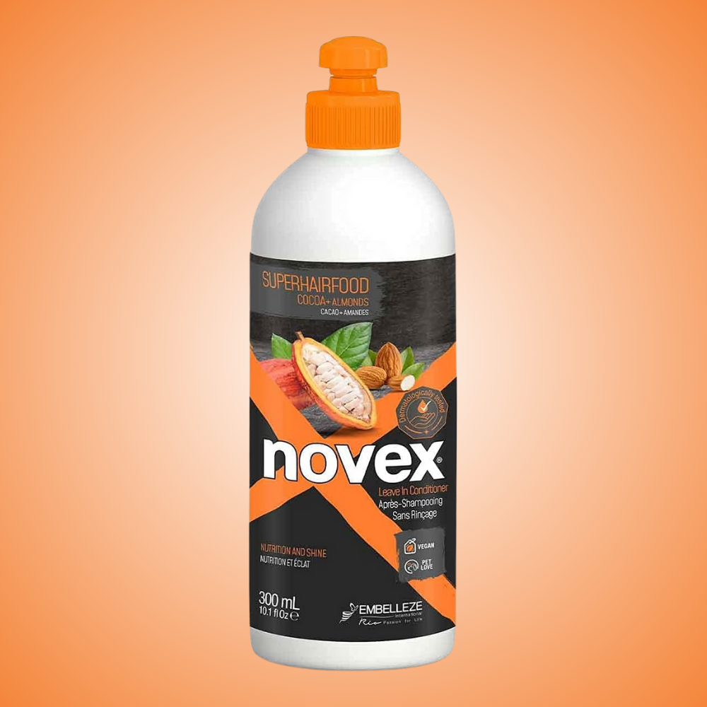 Novex Superhairfood Cocoa and Almond Leave-In Hair Conditioner ...