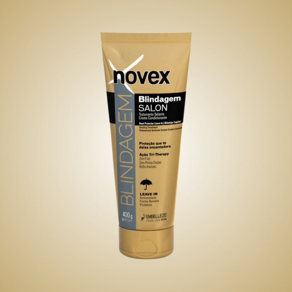Novex Gold Salon Blindagem Thermal Protection Hair Shield - SweetCare ...
