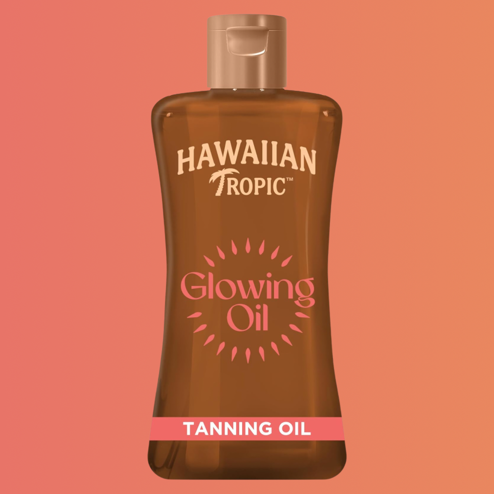 Hawaiian Tropic Glowing Oil Tanning Body Oil - SweetCare Jamaica