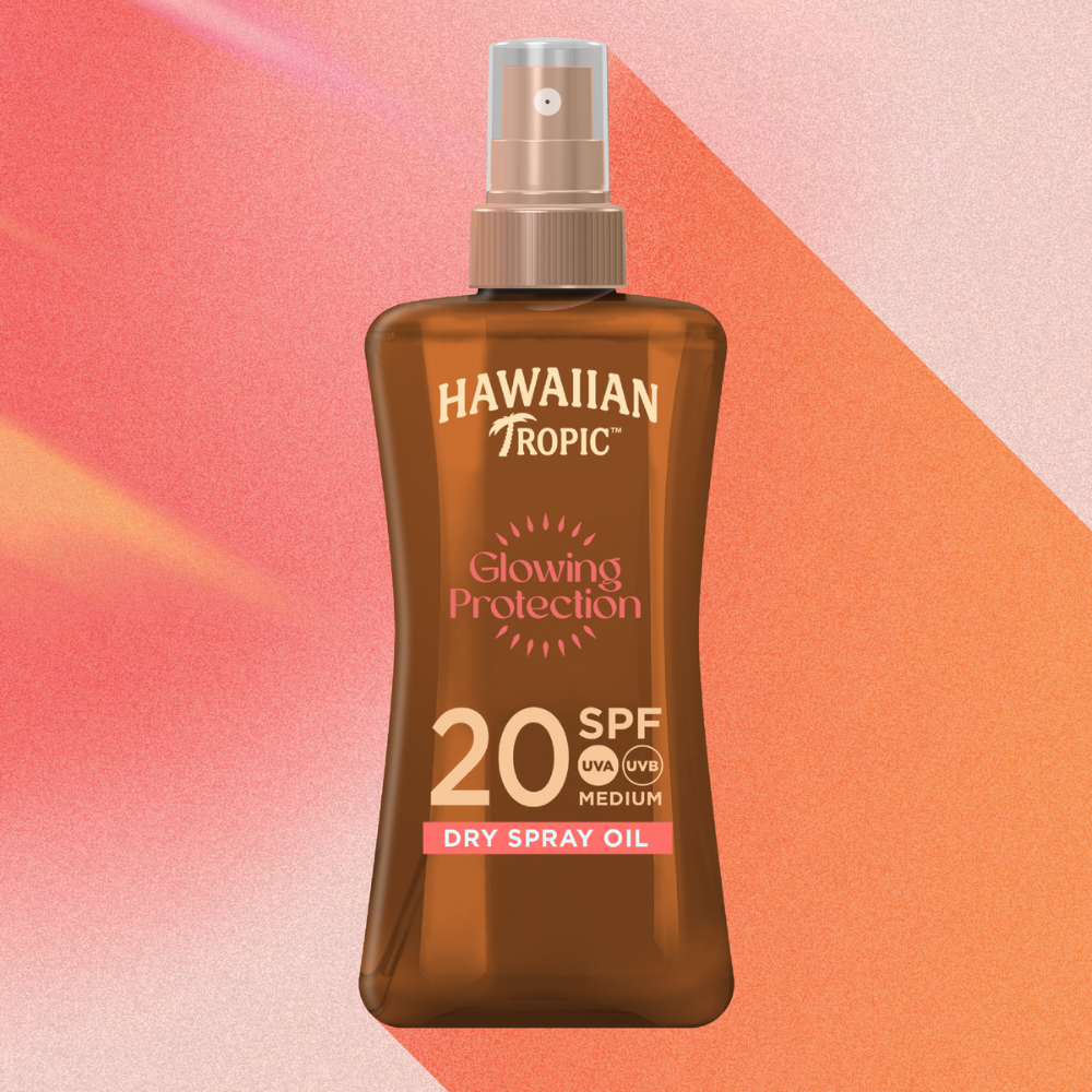 Hawaiian Tropic Glowing Protection Dry Spray Body Oil - SweetCare Kosovo