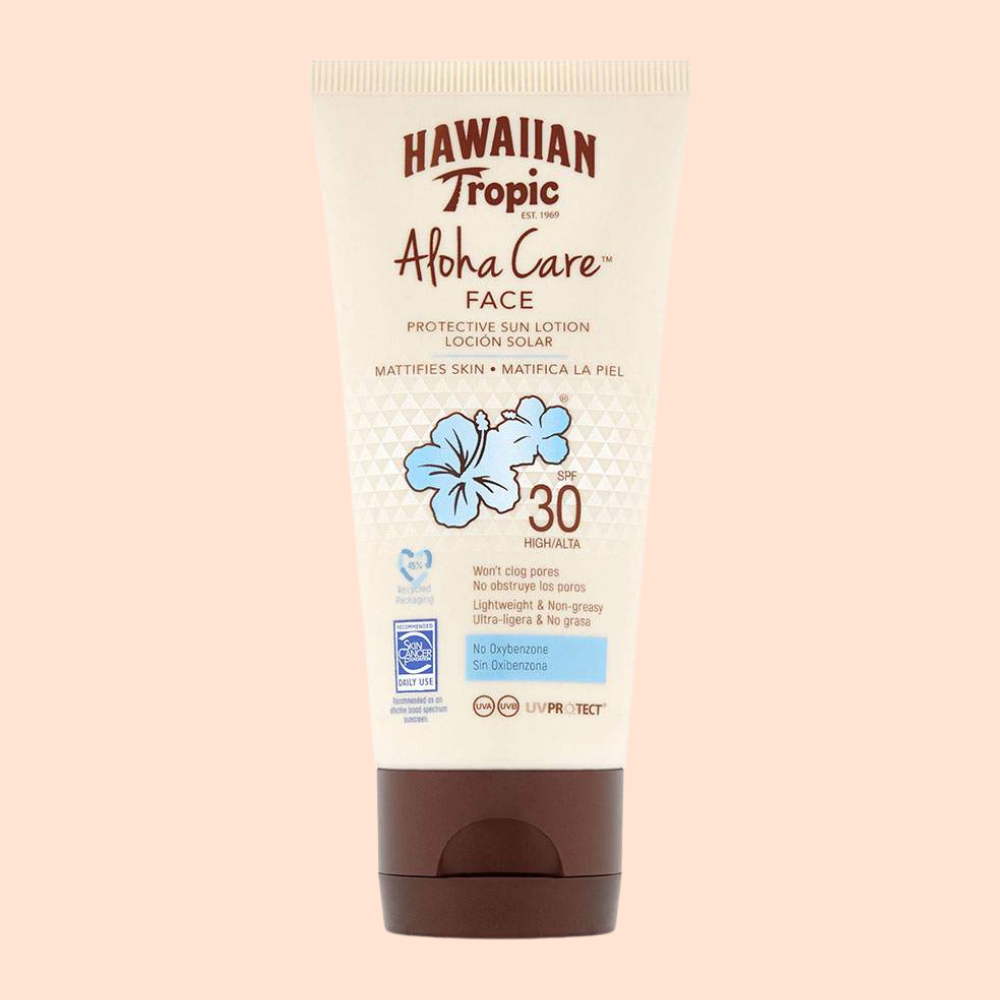 Hawaiian Tropic Aloha Care Face Protective Sun Lotion SPF30 - SweetCare ...