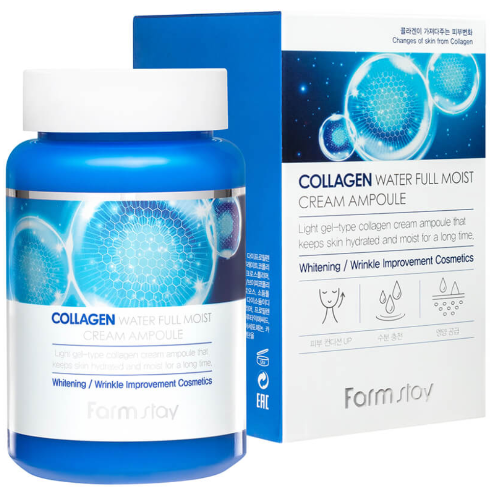 FarmStay Collagen Water Full Moist Facial Cream Ampoule - SweetCare ...