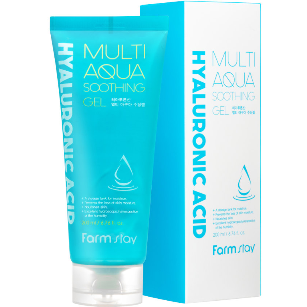 FarmStay Hyaluronic Acid Multi Aqua Facial Soothing Gel - SweetCare ...