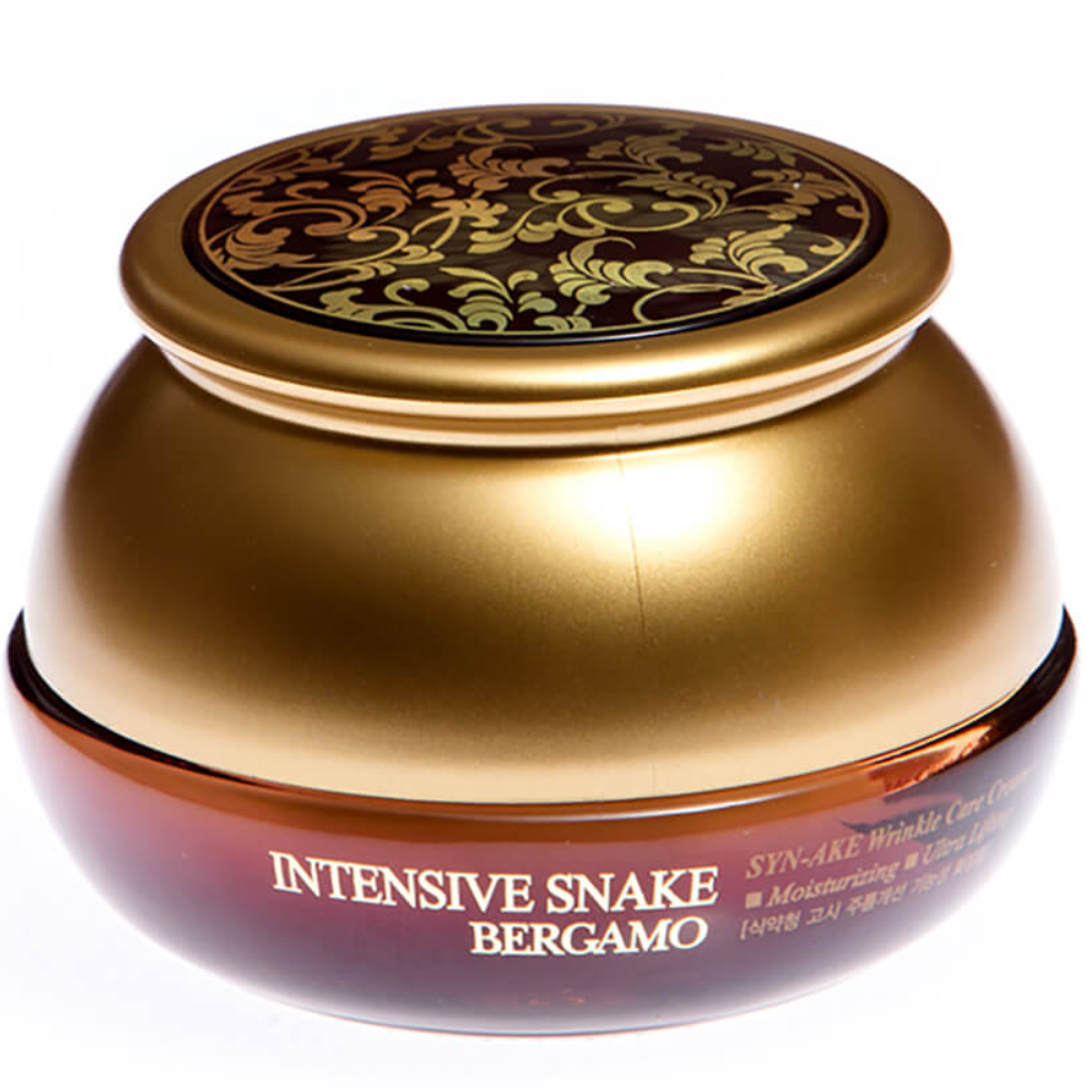 Bergamo Intensive Snake Wrinkle Care Facial Cream - SweetCare Japan