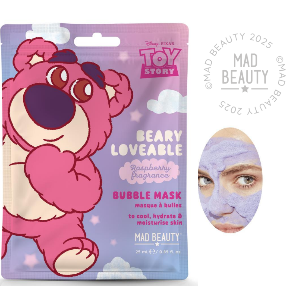 Mad Beauty Toy Story Lotso Love Bubble Facial Mask - SweetCare Namibia