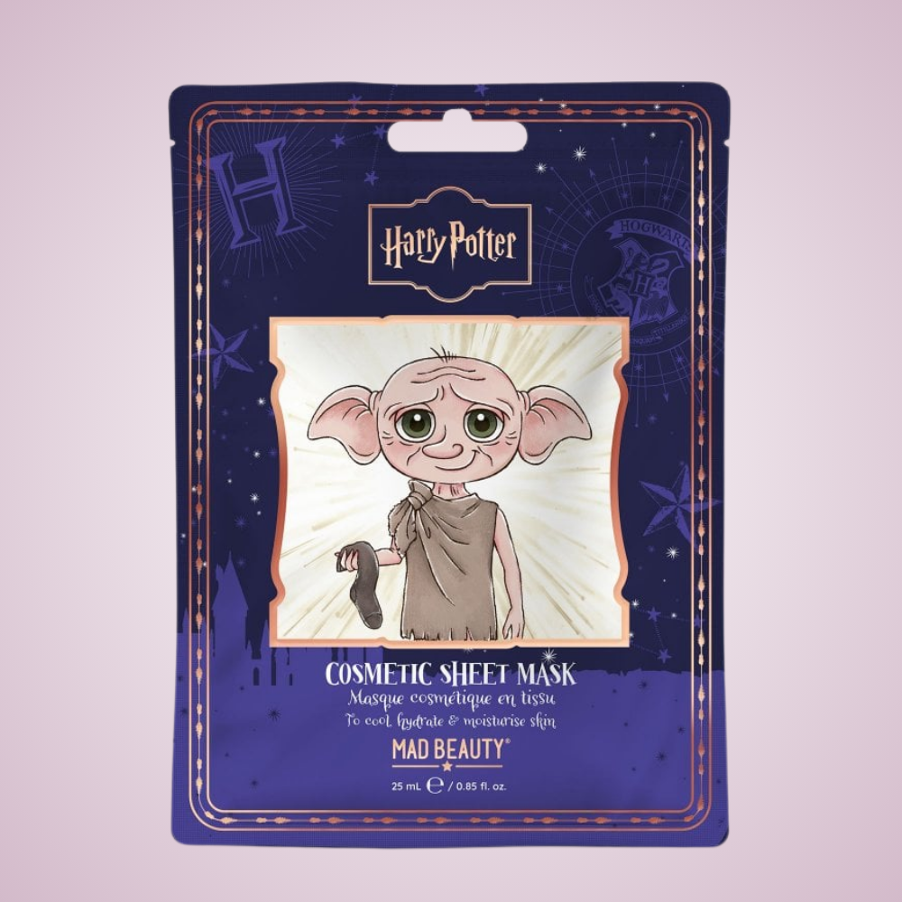 Mad Beauty Warner Brothers Harry Potter Dobby Cosmetic Facial Sheet ...