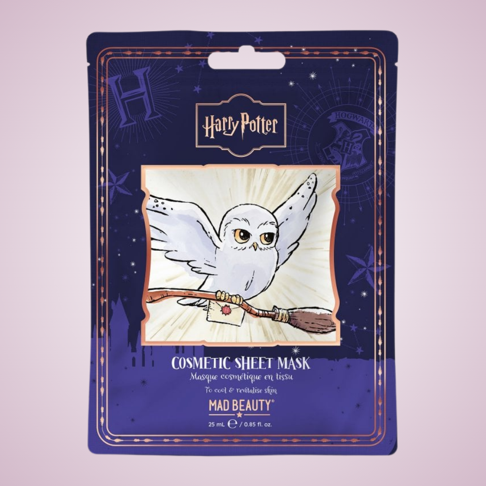 Mad Beauty Warner Brothers Harry Potter Hewdig Cosmetic Facial Sheet ...