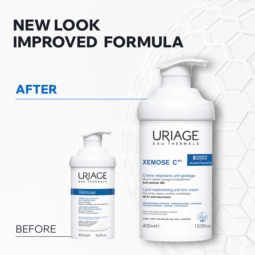 Uriage Xémose C8+ Lipid-Replenishing Cream for Atopic Skin - SweetCare ...