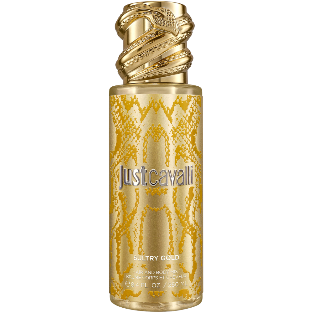 Roberto Cavalli Just Cavalli Sultry Gold Hair and Body Mist - SweetCare ...