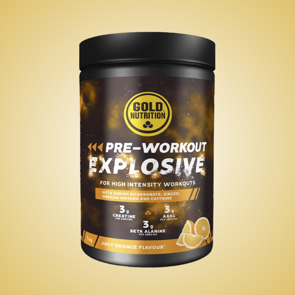 Gold Nutrition Pre-Workout Explosive for High Intensity Workouts - SweetCare Iceland